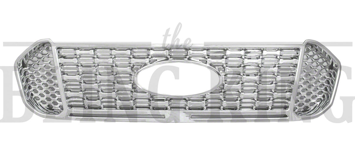 2019-2020 Ford Ranger Chrome Grille Insert Overlay Trim XL XLT – The ...