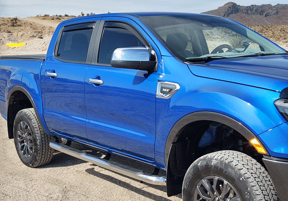 2019-2020 Ford Ranger Chrome Door Handle / Mirror Cover Trim Package ...