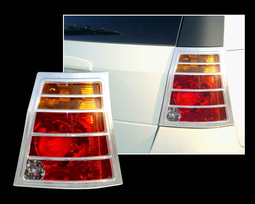 Chrysler Pacifica Chrome Tail Light Bezel Trim Package – The Bling King