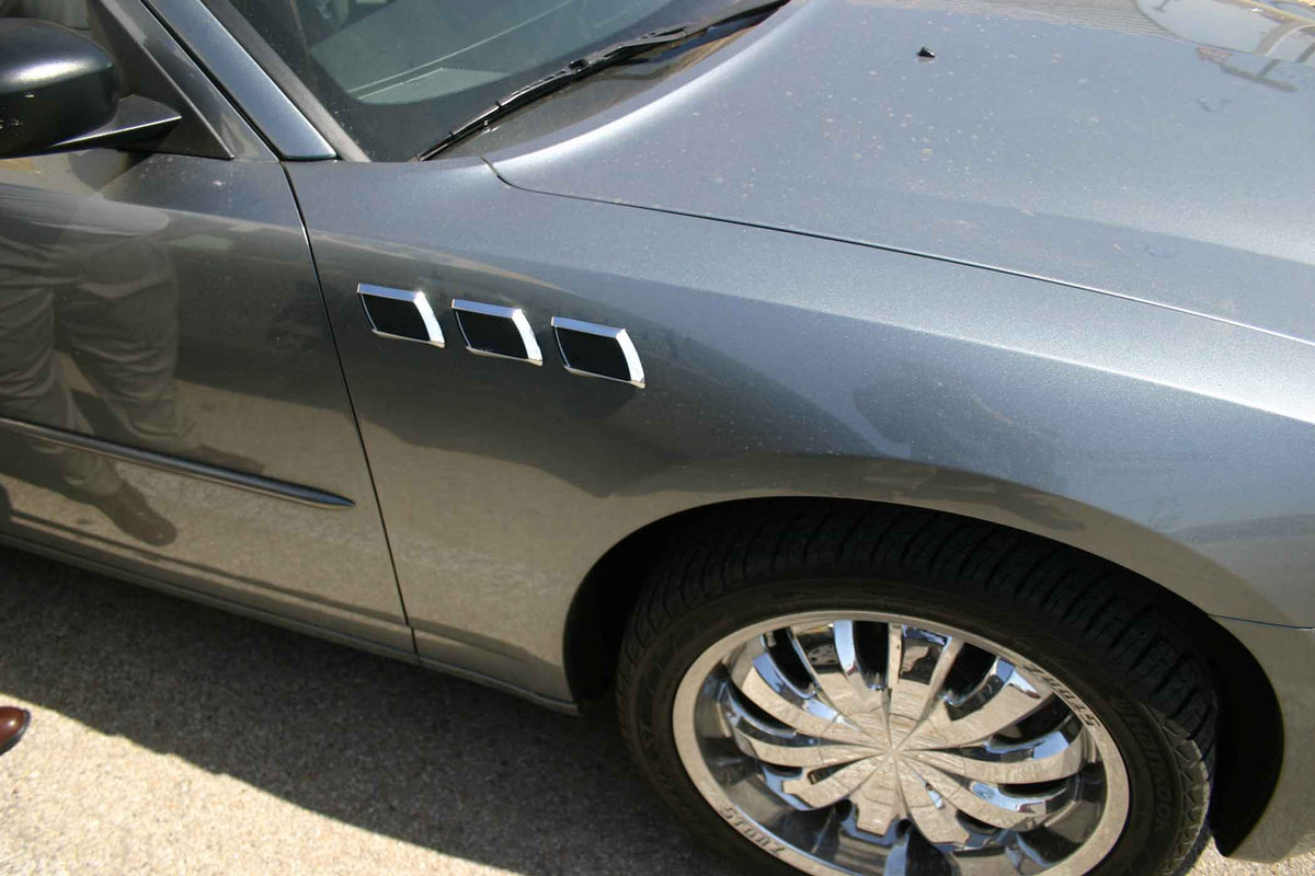 Chrysler 300 Chrome Rectangular Port Hole Trim 6pc – The Bling King